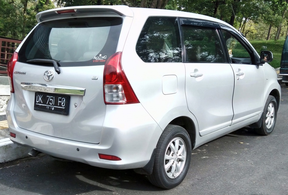 Toyota Avanza technical specifications and fuel economy